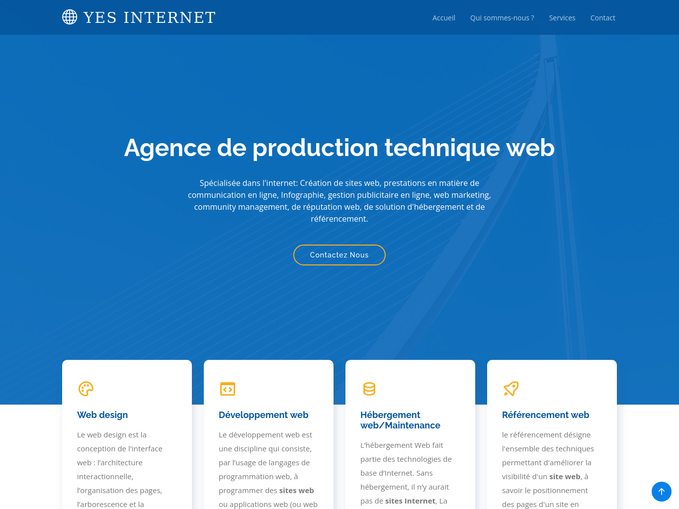 Yes internet | Création de site à Hammamet, Nabeul, Tunisie